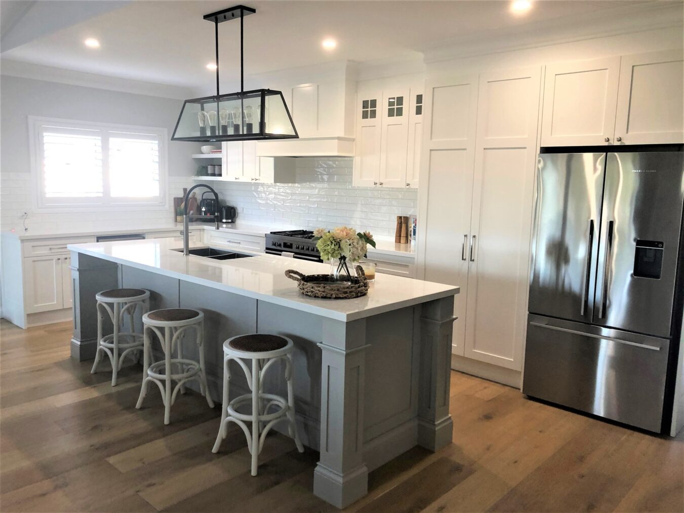 Shaker style cabinetry completes this Hampton kitchen - Highland Kitchens